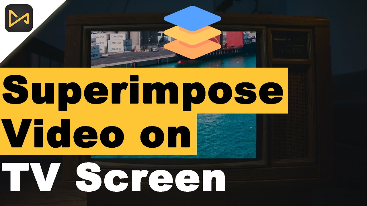 How to Superimpose Video on TV Screen | Old TV Screen Effect - YouTube