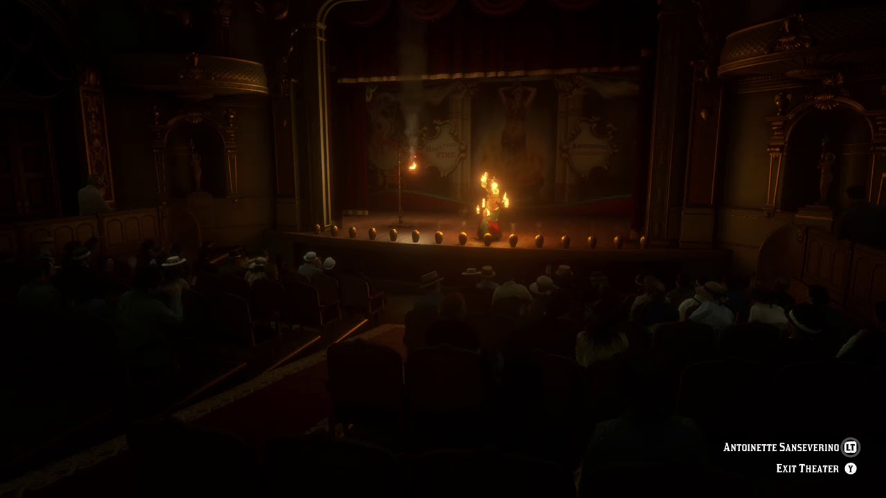Red Dead Redemption 2 A Night At The Theater - YouTube