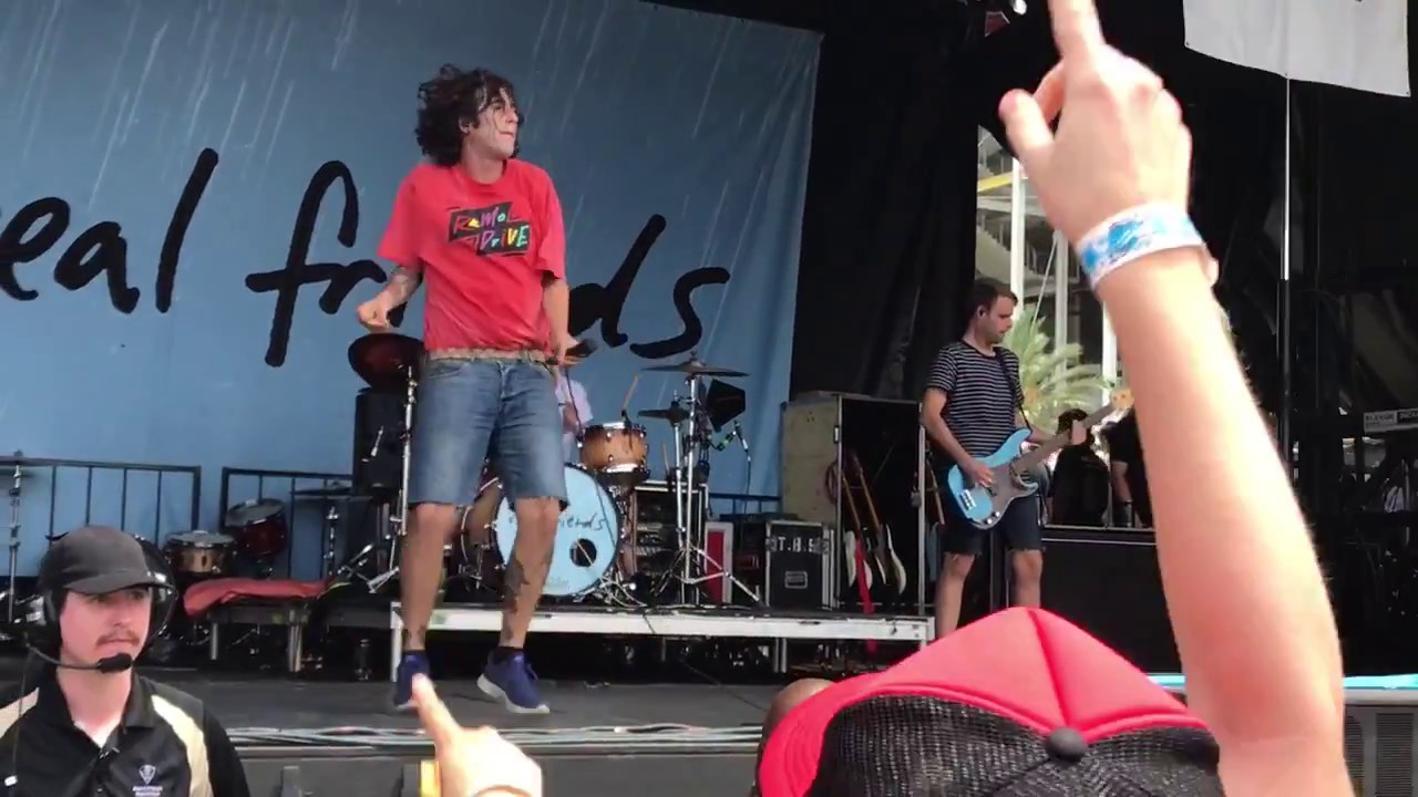 REAL FRIENDS - Mess (03/08/2018 @ Vans Warped Tour Orlando) - YouTube