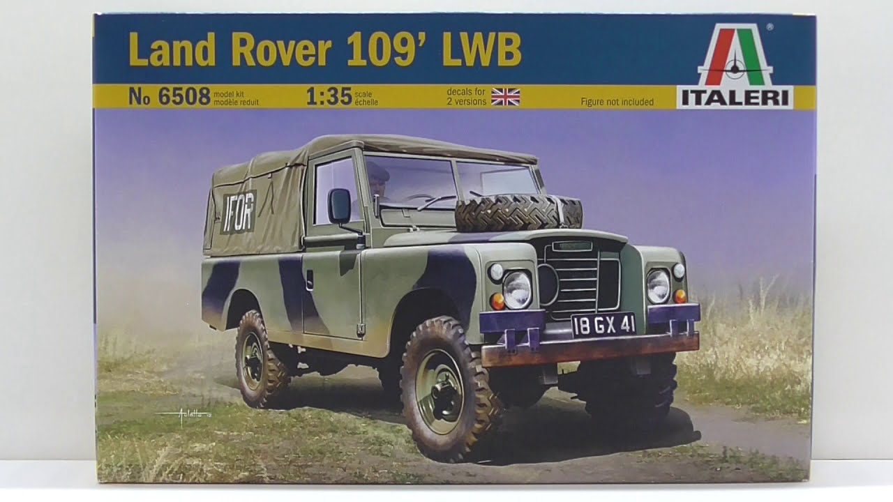 ITALERI 1/35 Land Rover 109' LWB - YouTube