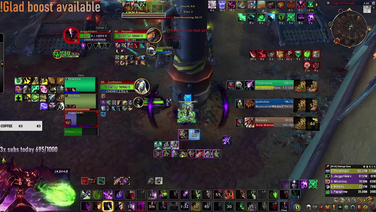 GOOD MORNING! TWITCH.TV/JAZGGZ 🔥3605+🔥WARLOCK 🔥☕COFFEE VIBES & CHILL☕ ...