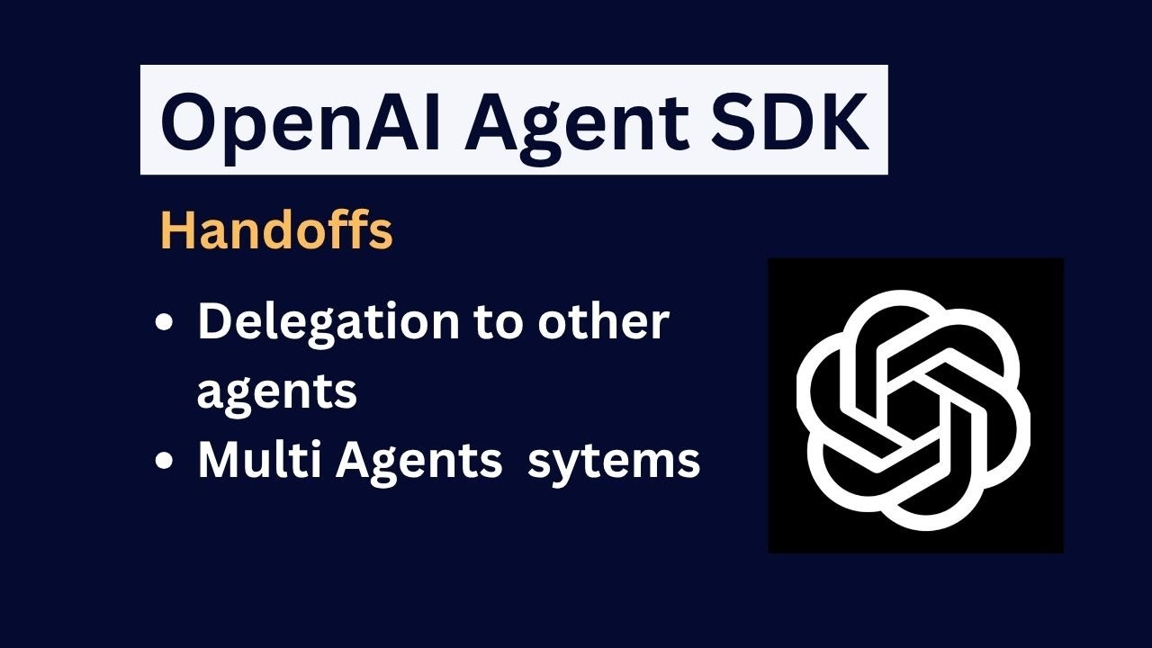 OpenAI Agents SDK - Handoffs (Multi Agent System) - YouTube