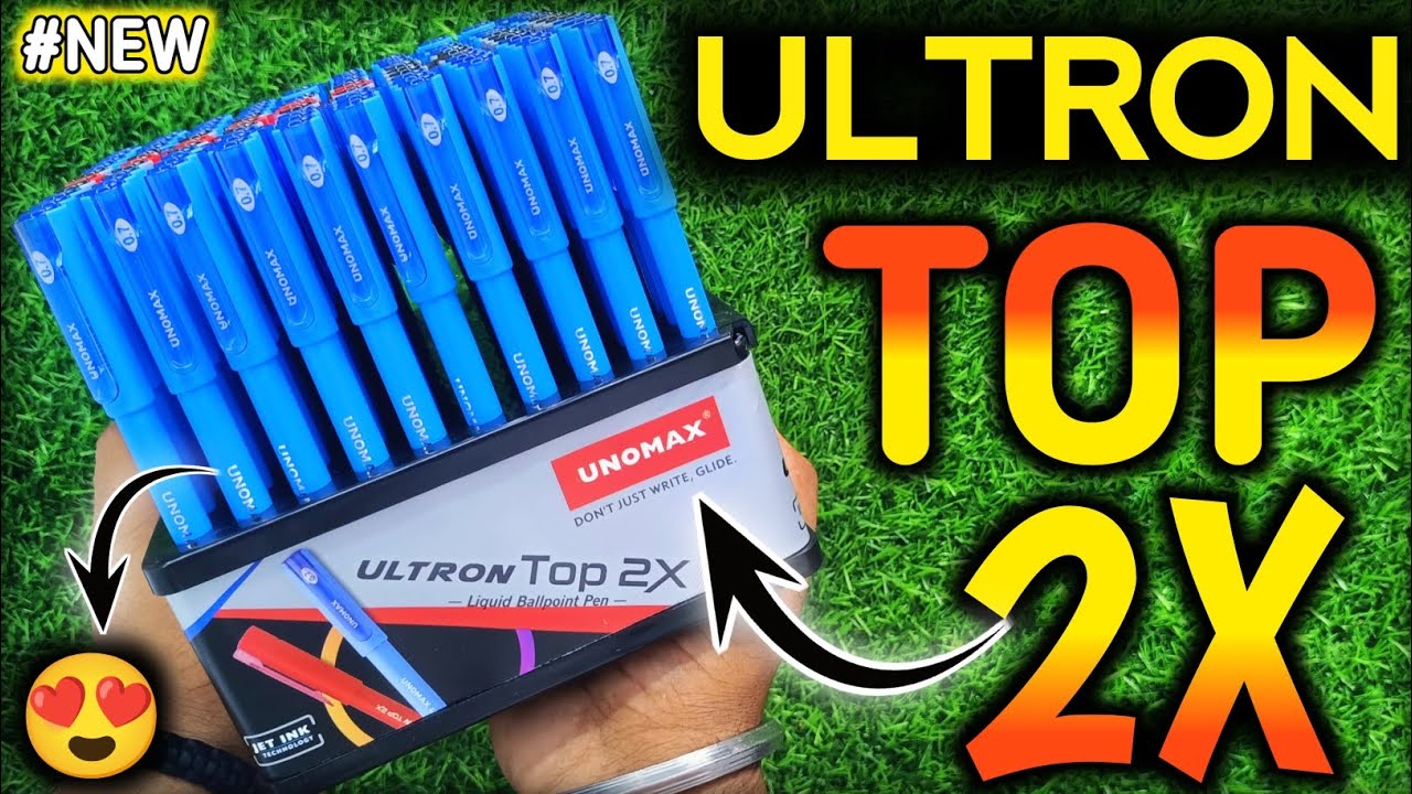 NEW LAUNCH ULTRON TOP 2X BALL PEN FROM UNOMAX || MRP-10 || YT ...