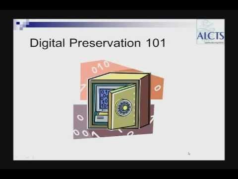 Digital Preservation: An Introduction to the Basic Concepts - YouTube