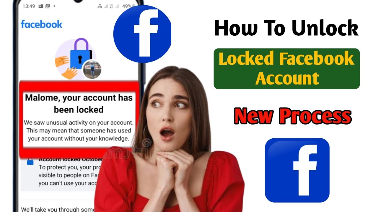How To Unlock Facebook Account (2024) | Fix Your Account Has Been ...