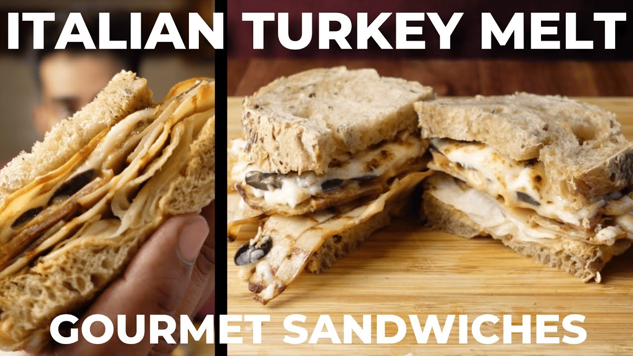 How to Make Delicious Italian Turkey Melt | Amazing Sandwich - YouTube