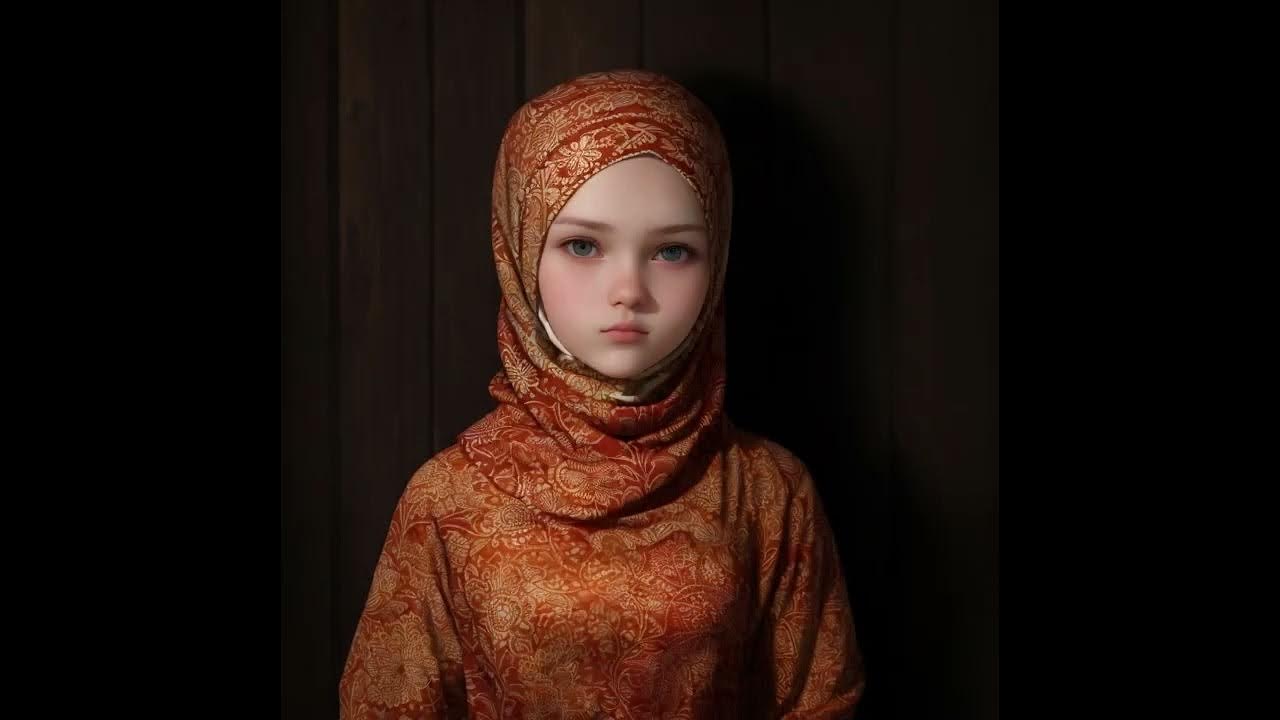Kecantikan Yang Bersinar Perempuan Rusia Dalam Balutan Jilbab Ai Art Model Youtube