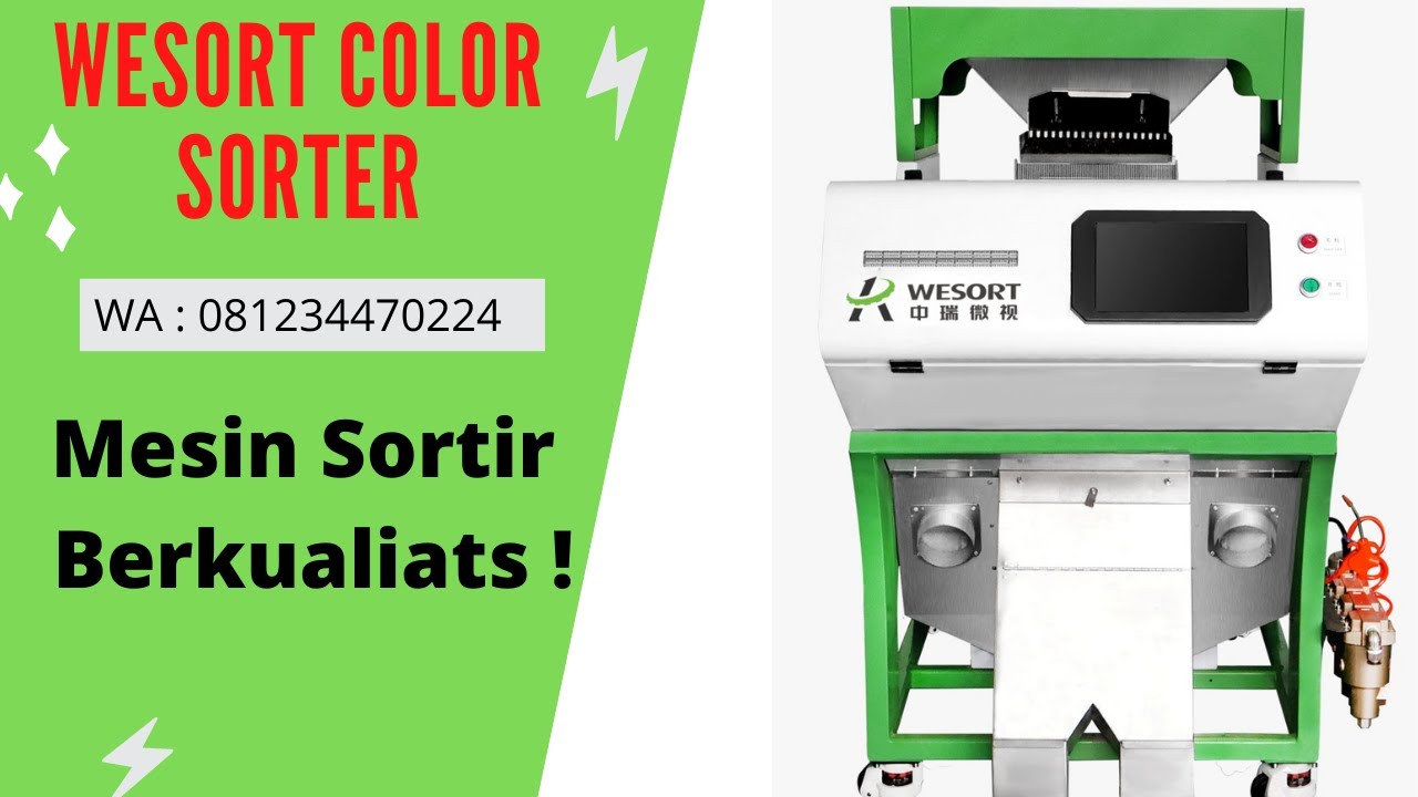 Promo, agen mesin color sorter Surabaya, https://wa.me/081234470224 ...