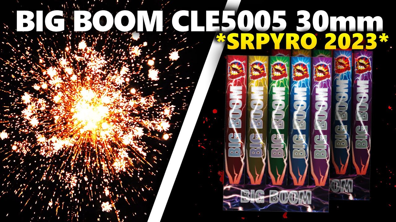 SRpyro CLE5005 BIG BOOM SINGLE SHOT - YouTube