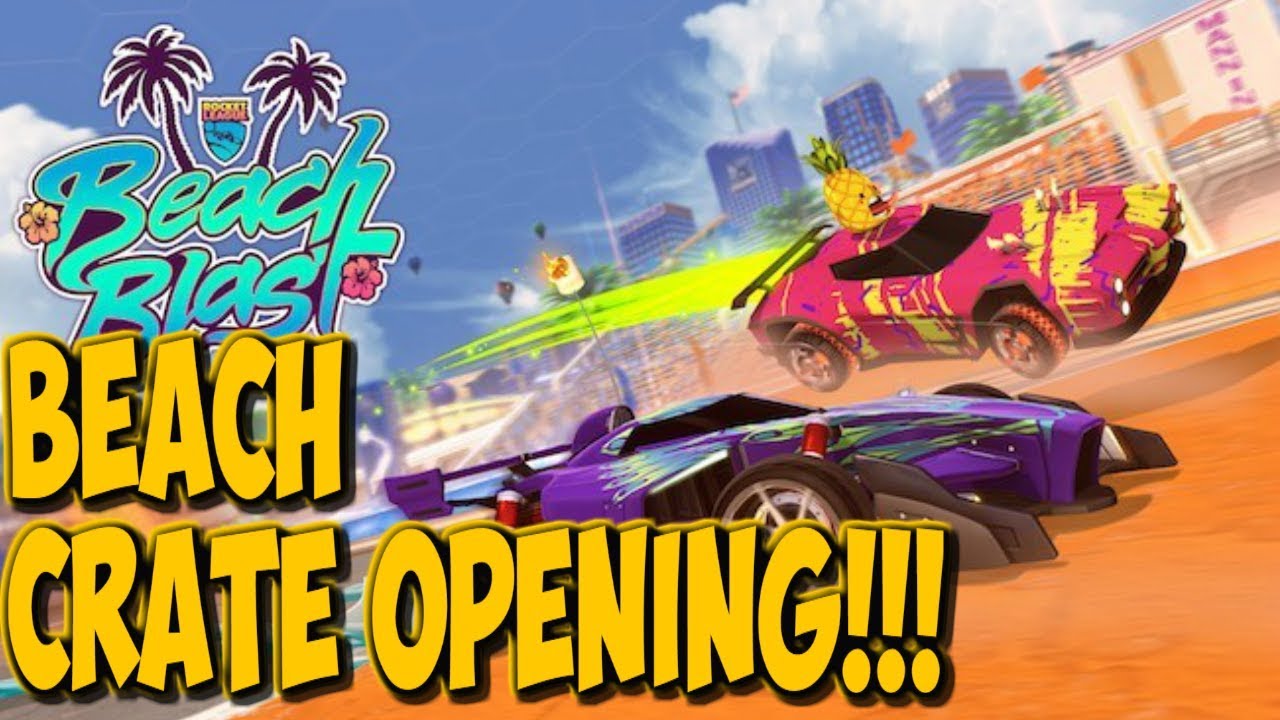 BEACH CRATE OPENING!!! - YouTube