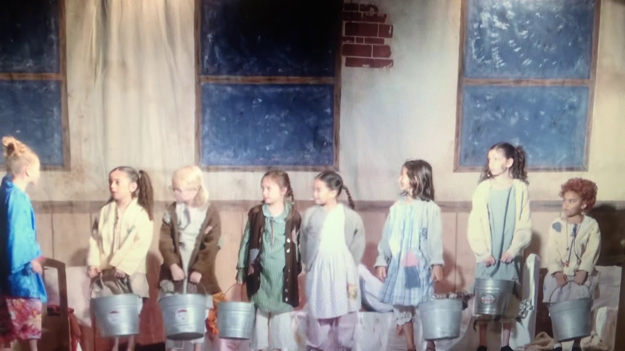 Maybe- Annie the theatre musical show - YouTube
