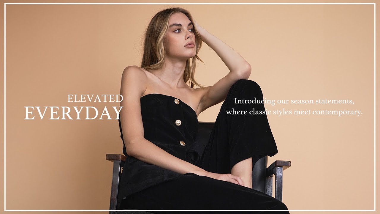 Elevated Everyday Collection - YouTube