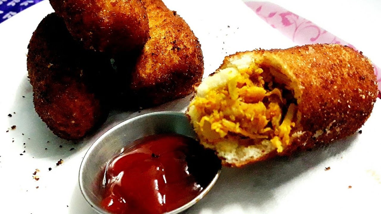 இனிமே கடைல வாங்காதீங்க Bakery style chicken roll - YouTube
