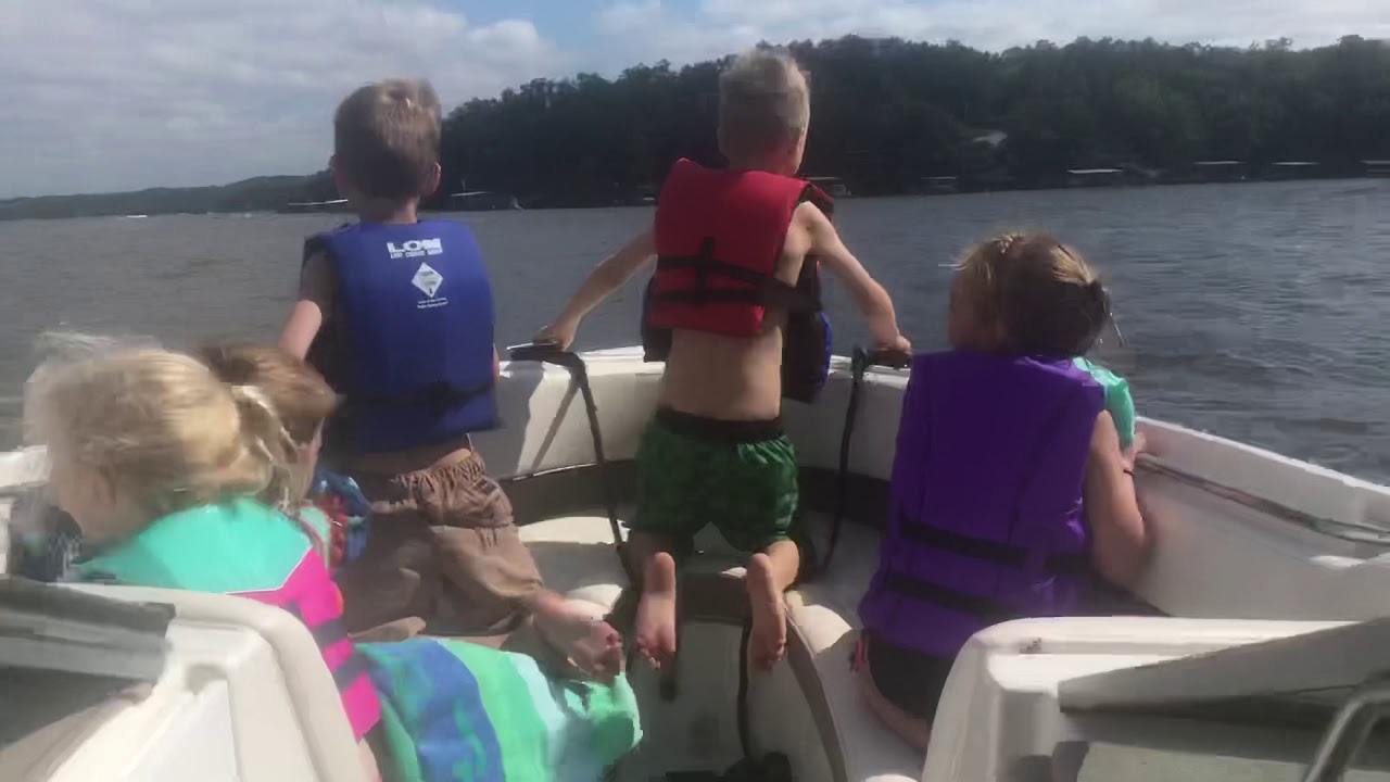 Bumpy boat ride with the Ken-Ken Kidz - YouTube