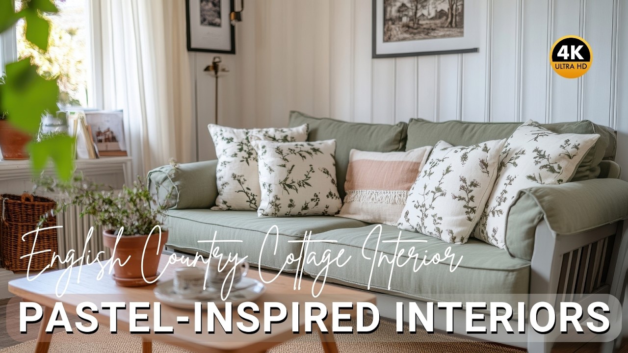 English Country Cottagecore: Pastel-Inspired Interiors & Rustic Floral ...