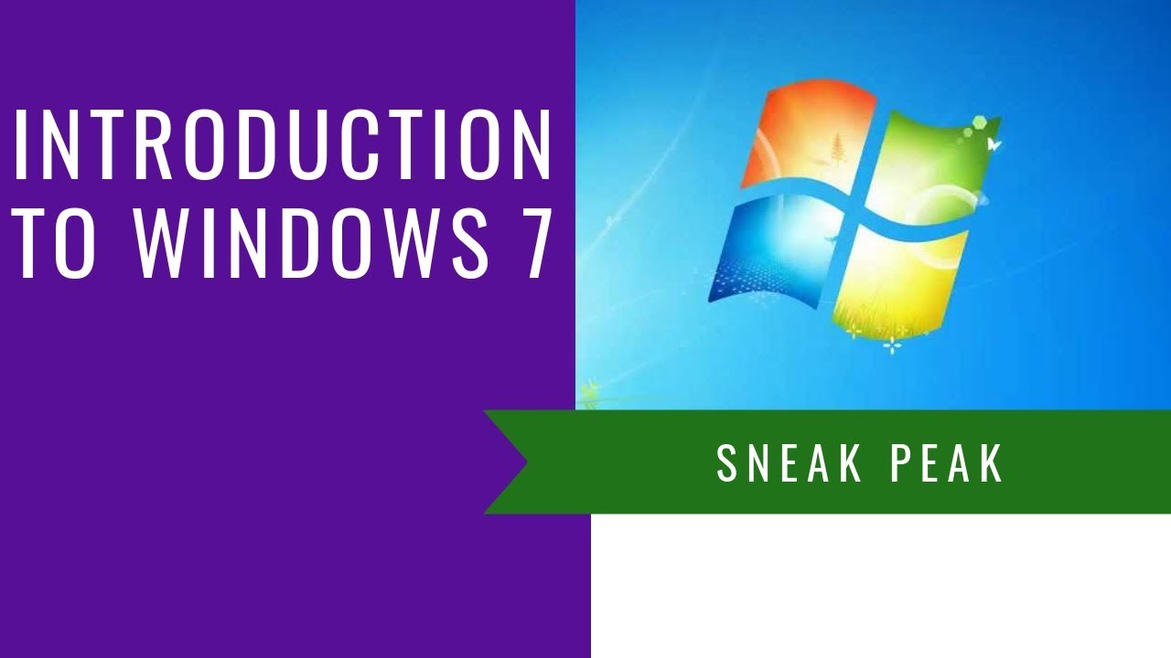 Introduction to Windows 7 - YouTube