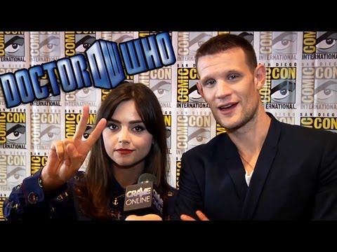DOCTOR WHO 50th Anniversary Interviews (Matt Smith & Team) Comic-Con ...