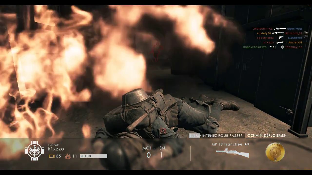 Gameplay BF1 Map "Fort de Vaux" - YouTube