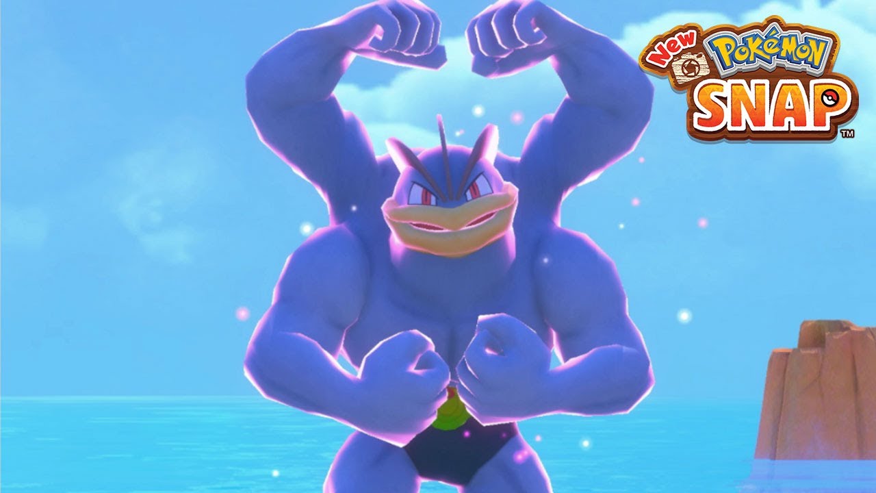 New Pokemon Snap - Most Marvelous Muscles (4 Star Machamp) | LenTalk ...