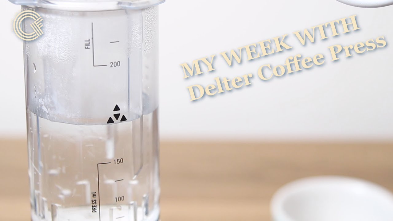 Delter Coffee Press - A new way to brew? My Week With - YouTube