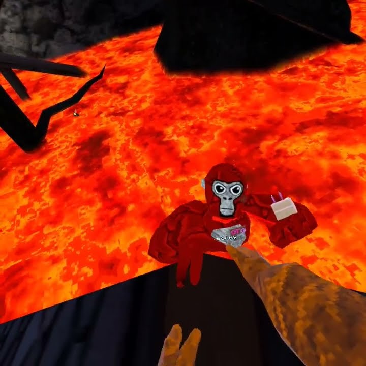 freind falls into lava gtag - YouTube