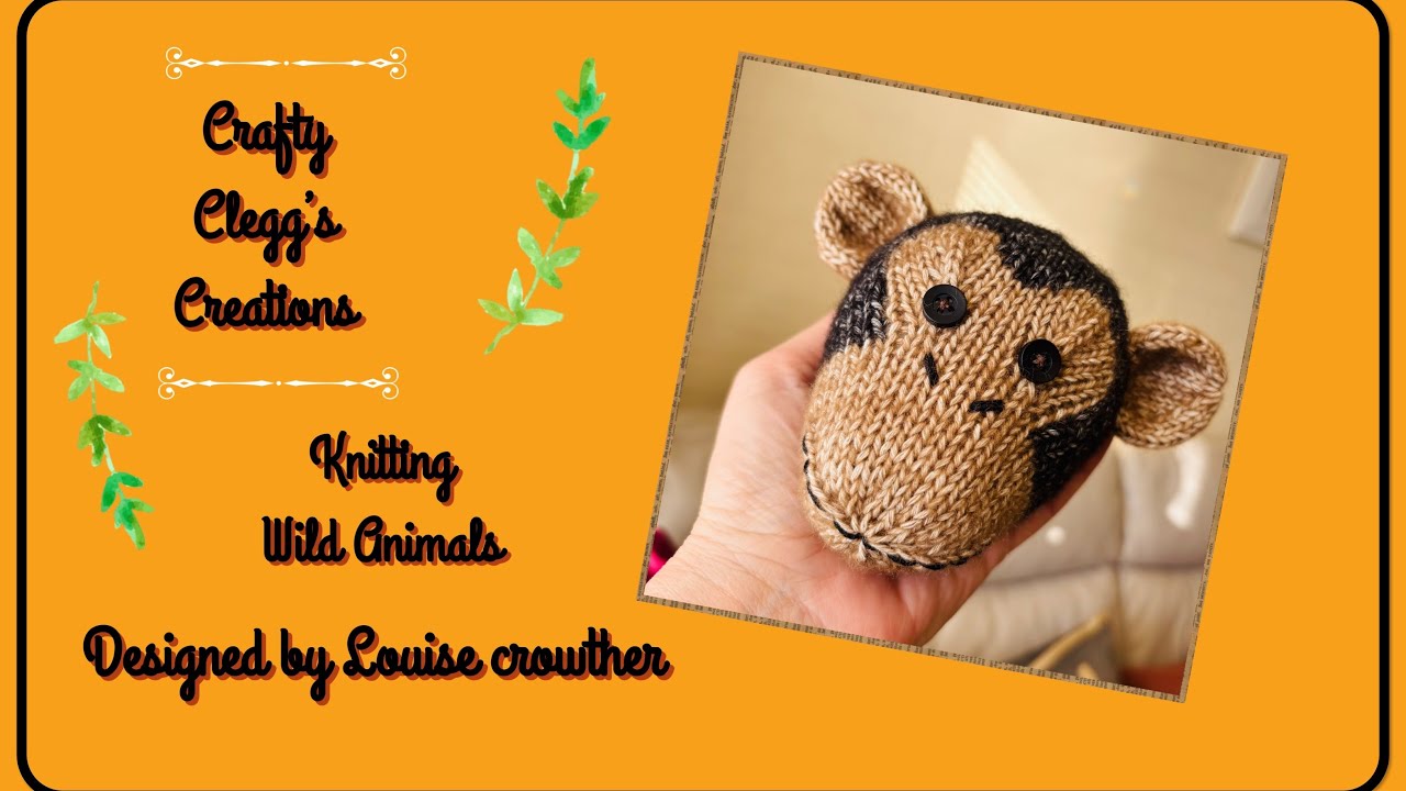 Crafty clegg’s creations. Charlie The chimpanzee and a Sophie scarf - YouTube