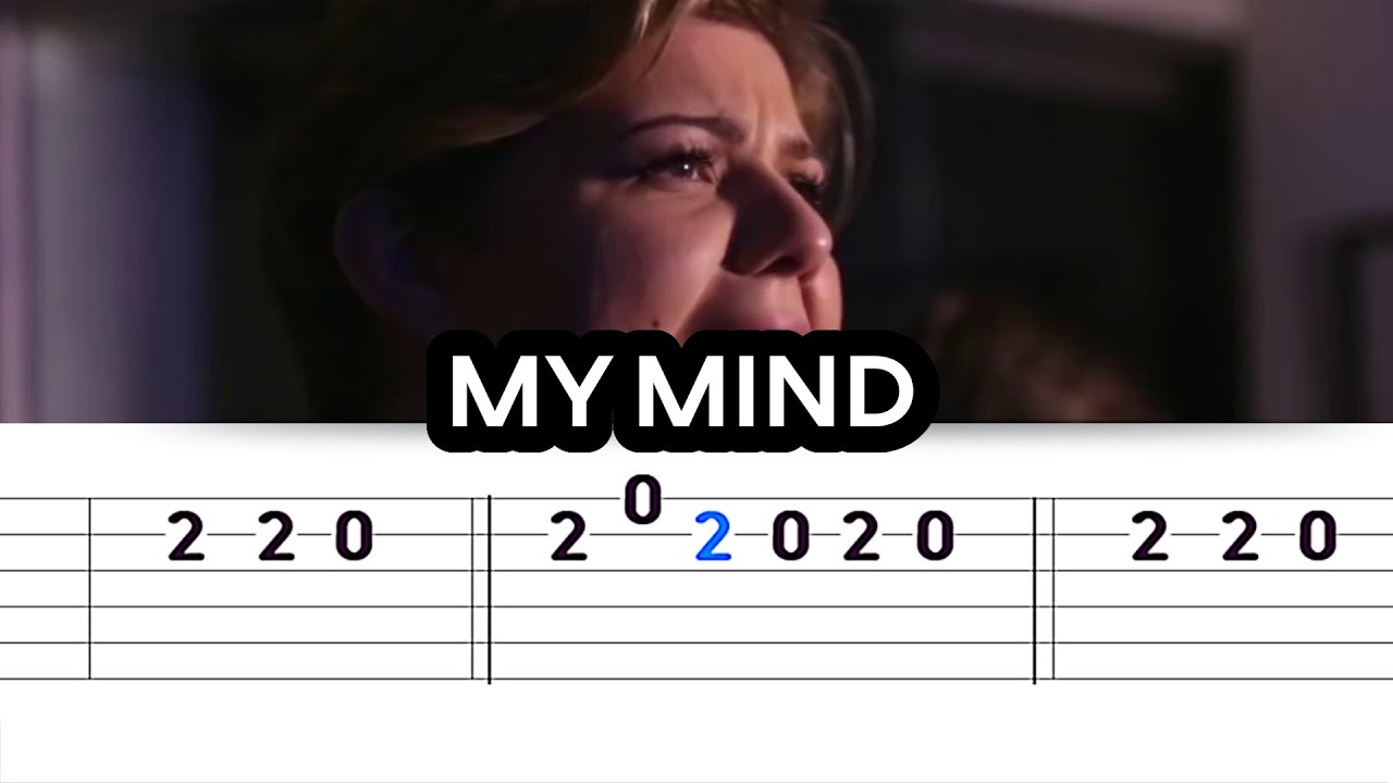 YEBBA - My Mind (Easy Guitar Tabs Tutorial) - YouTube