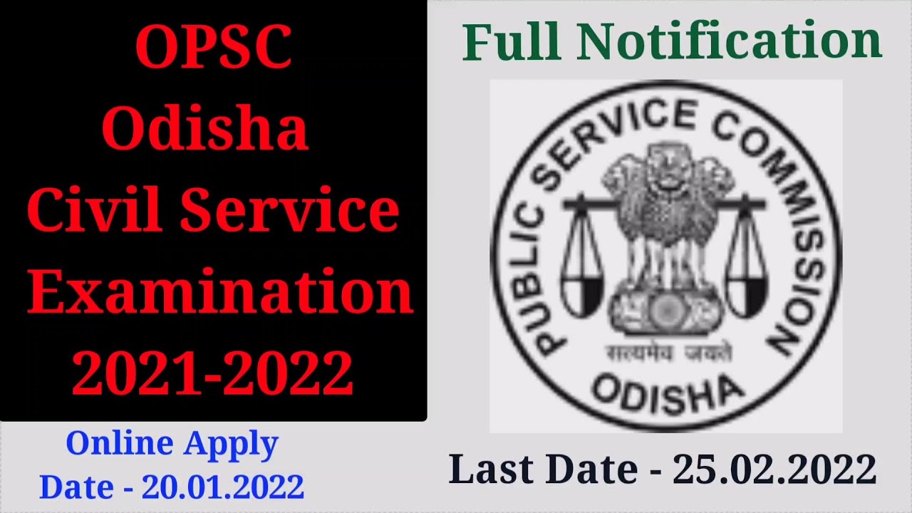 How to Apply an O.A.S Officer 2022 ? Odisha Administrative Service ...