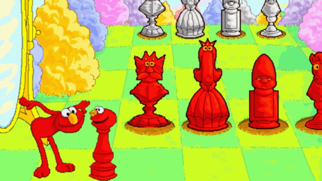 Sesame Street Elmo Through The Looking Glass Games And Stories Episodes ...