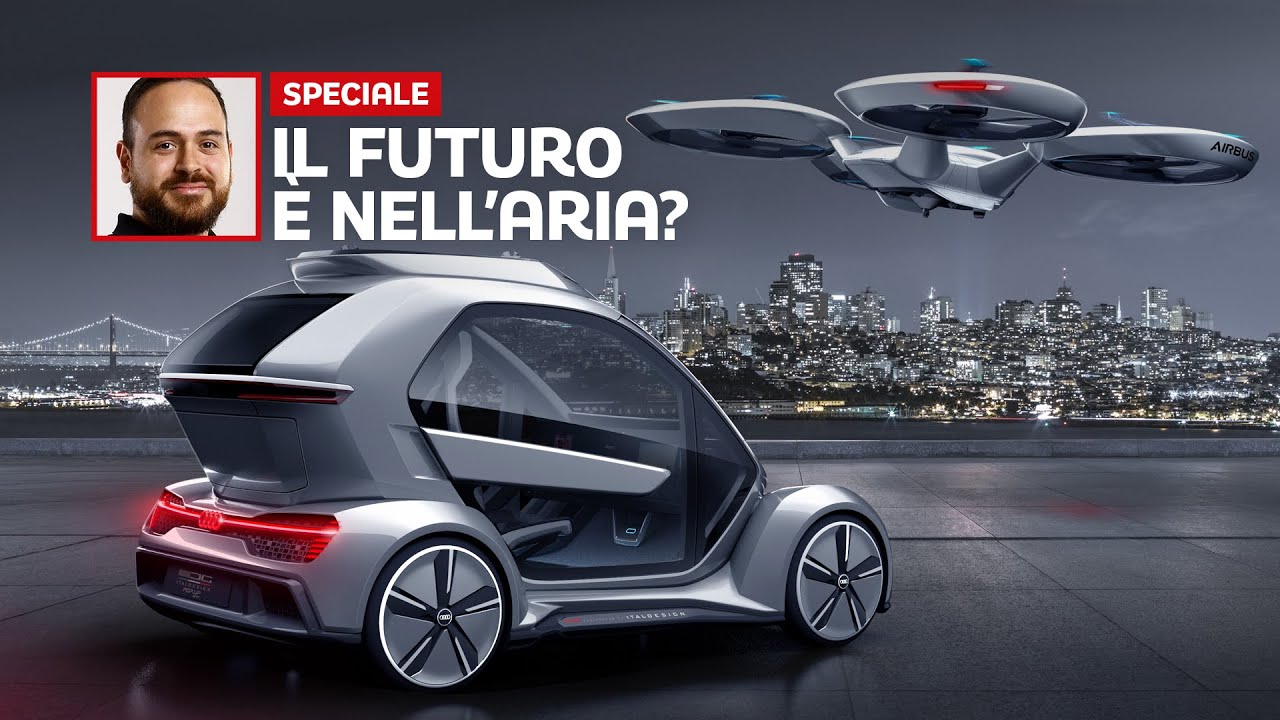 AUTO VOLANTI, tra droni giganti e aerei ripiegabili - YouTube