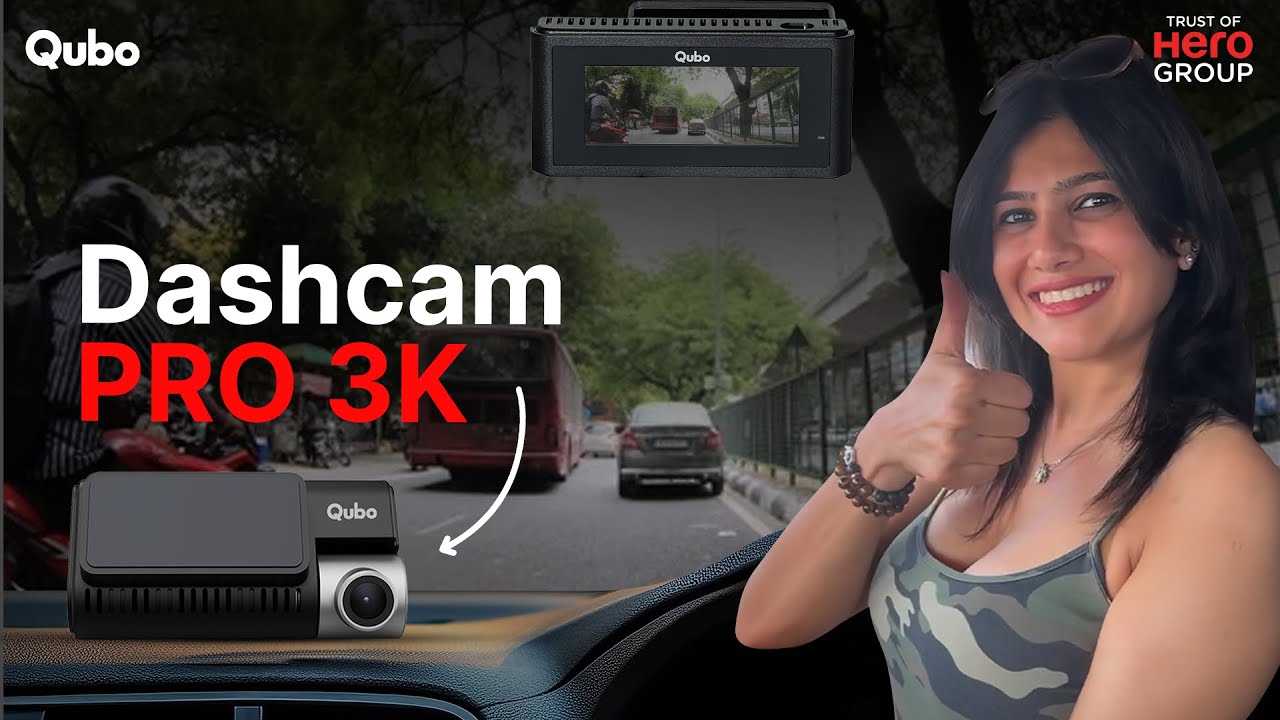 Best Advanced Dashcam | Qubo Dashcam Pro 3K | Dashcam Full Review | Trust of Hero Group # ...