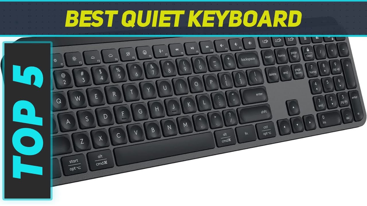 Top 5 Best Quiet Keyboard 2023 - YouTube