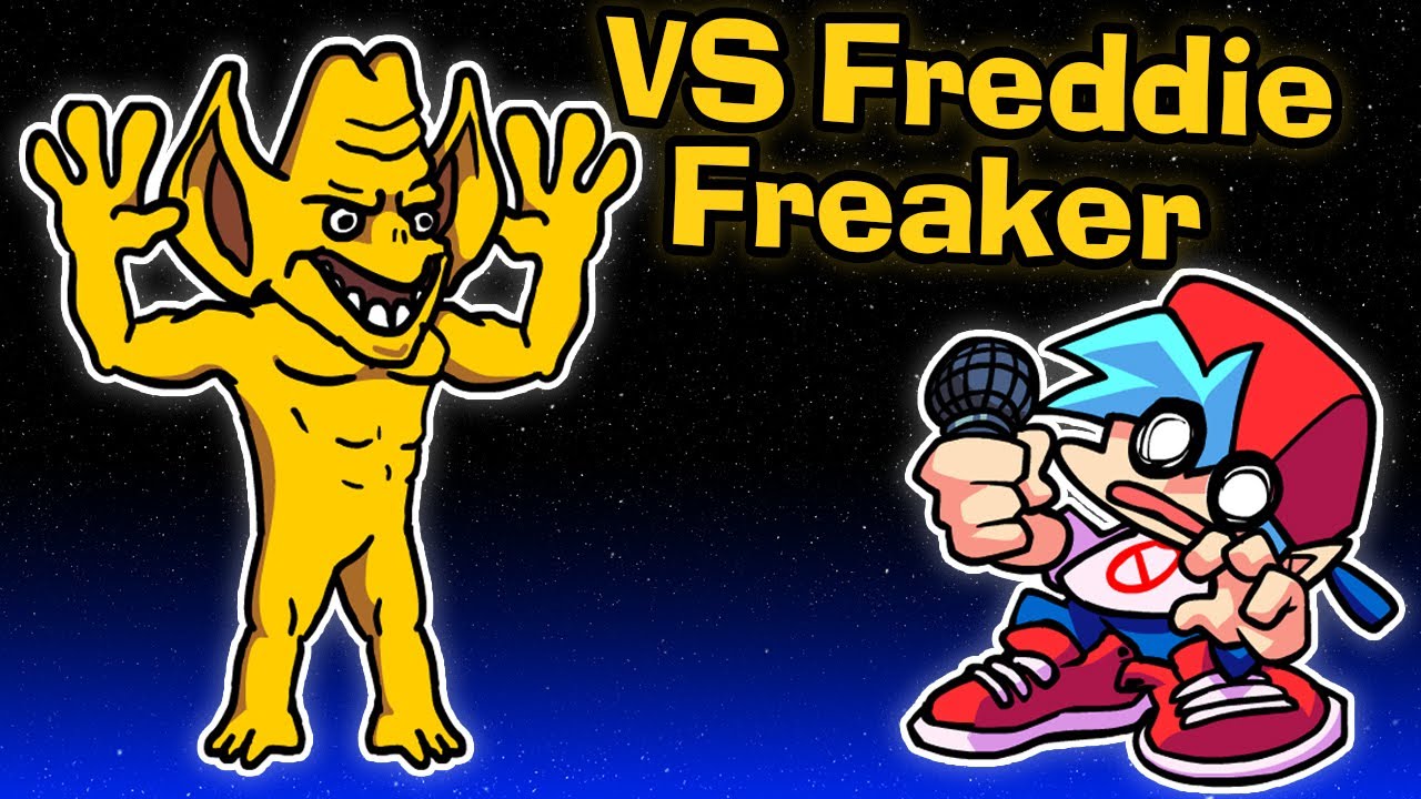 Friday Night Funkin' VS Freddie Freaker (Friday Night FREAKIN') (FNF ...