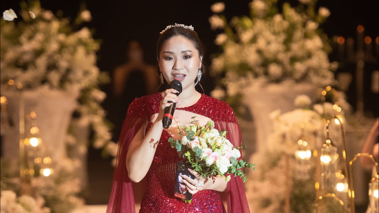The Bride Start Singing To Surprise His Groom At Her Wedding Entrance # ...