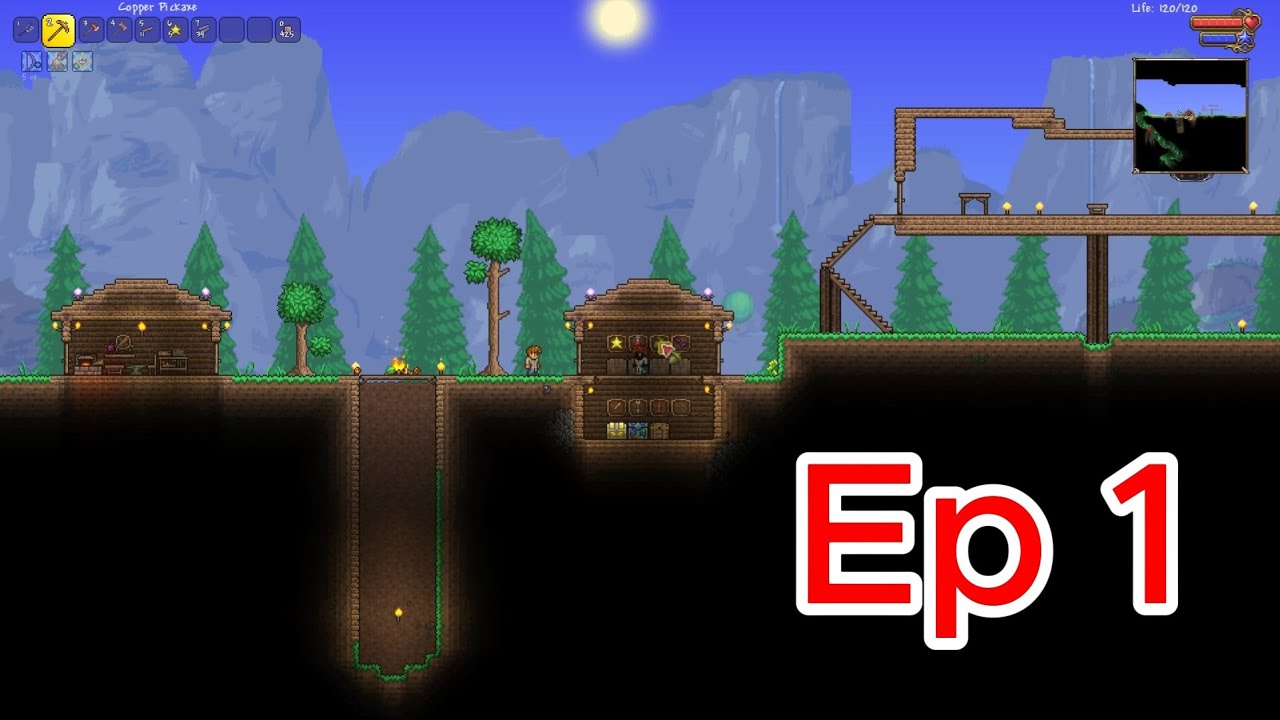 Terraria ep #1 - YouTube