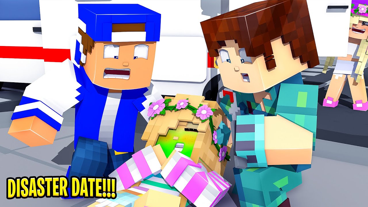 Little Leah's EVIL BEST FRIEND RUINS HER DATE... Minecraft - YouTube