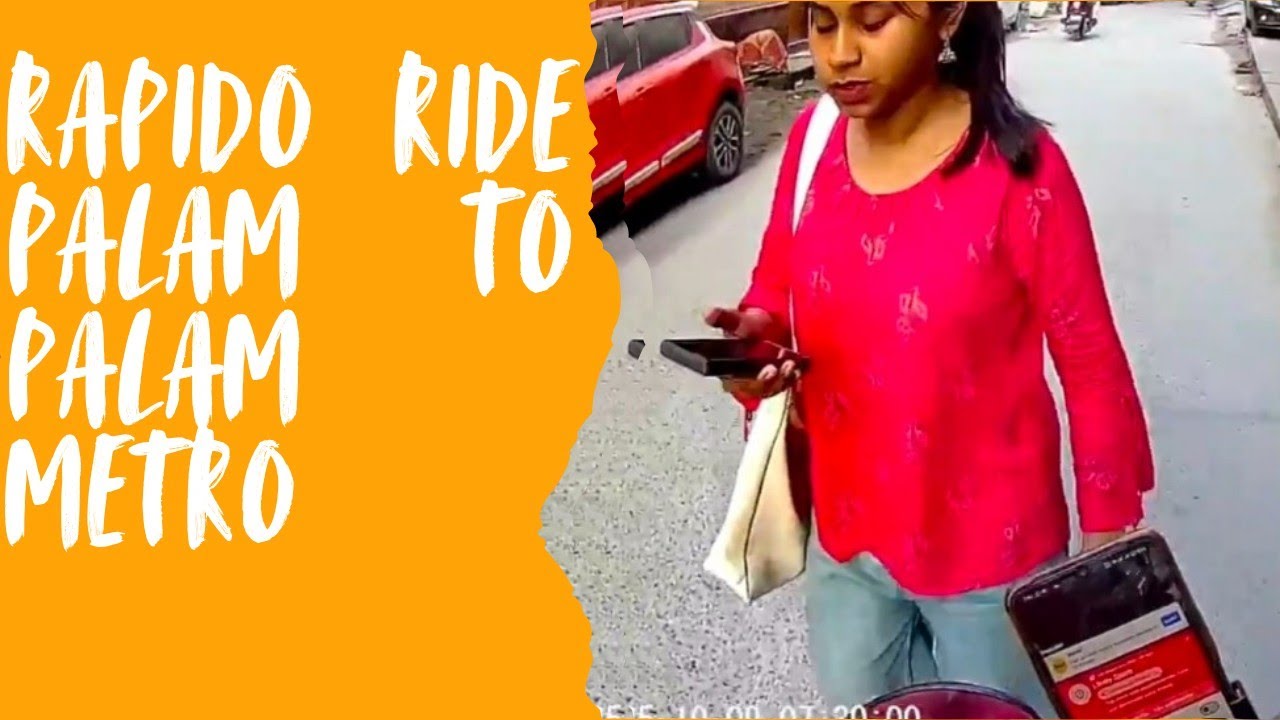 #travelvlog Palam to Palam Metro Station !! Dwarka !! Rajendertherider ...