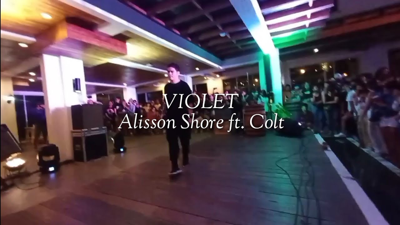 VIOLET- Alisson Shore ft. Colt | LIVE @ Aliya Surf Camp Baler ...