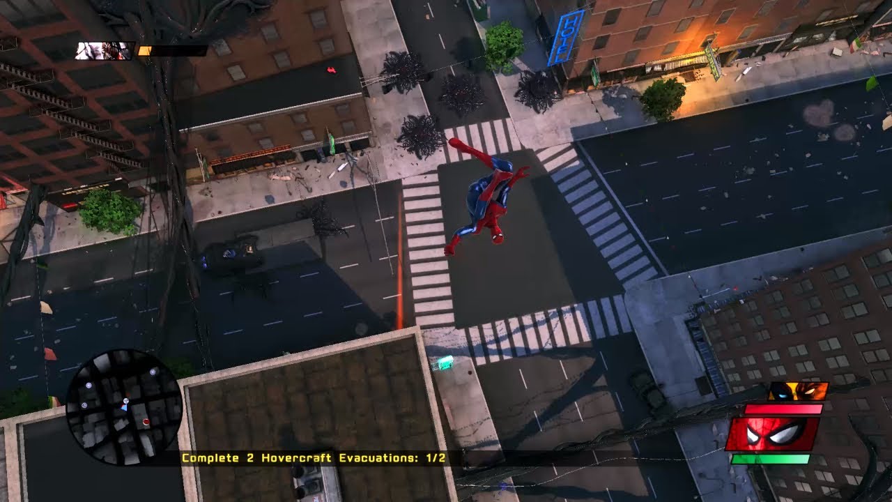 Loop de loop animations in Spider-Man: Web of Shadows (Remastered 2025 ...