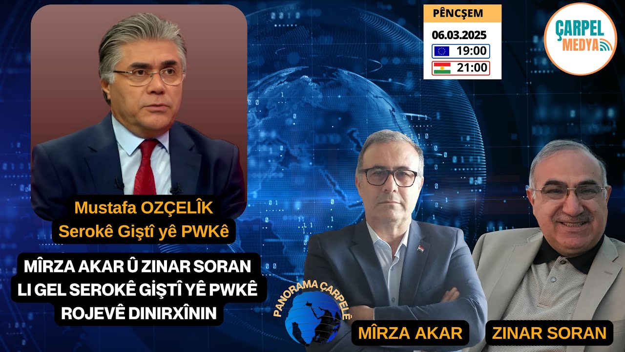 PANORAMA ÇARPELÊ :Mîrza Akar û Zinar Soran li gel Serokê Giştî yê PWKê ...