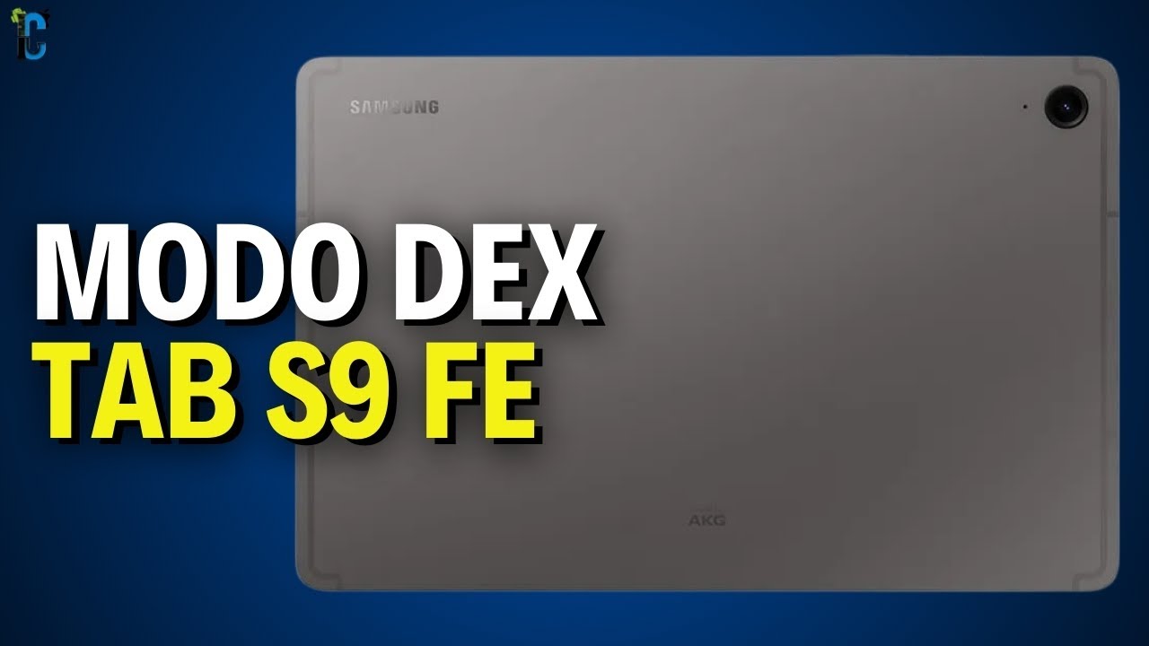 Como ATIVAR o modo DeX no Galaxy Tab S9 FE 5G! - YouTube