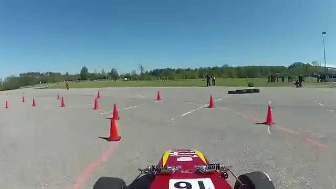 Iowa State University Cyclone Racing Formula North 2013 Autocross Kevin ...