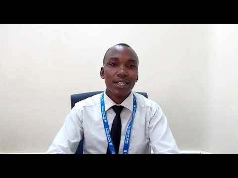 #NextEinsteinForum 2020: Samuel Mutinda explaining the link between Data science and Climate ...