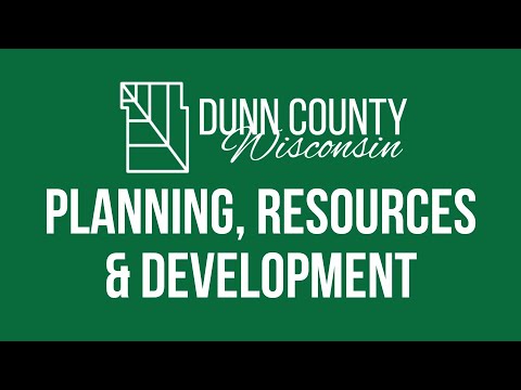 Dunn County Planning, Resources & Development Committee 09/18/2024 ...
