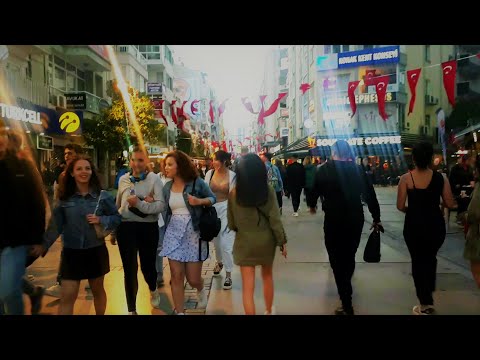 Turkey, Izmir, Alsancak Walking Tour | Virtual City Walk UHD | may 2022
