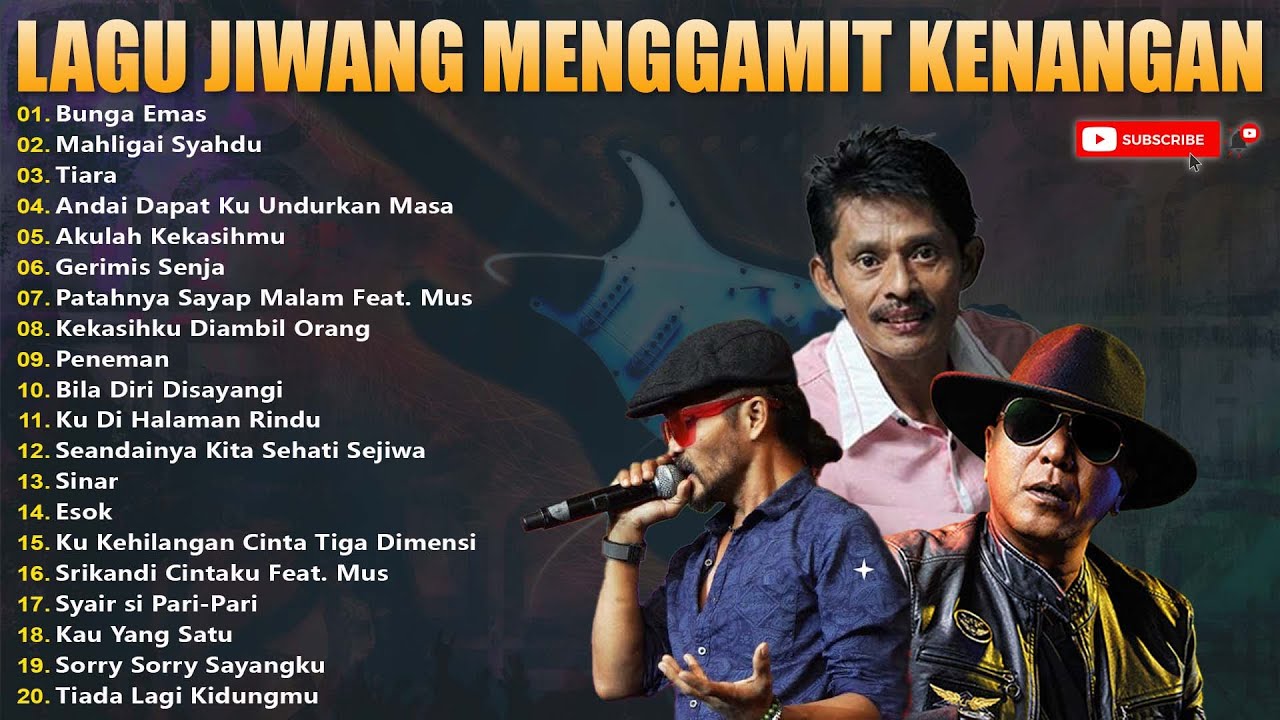 Lagu Jiwang 80-90an Terbaik ☔ Lagu 90an Melayu Rock Jiwang ☔ Lagu Slow ...