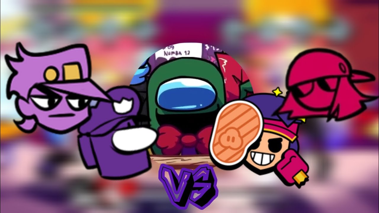 FNF Monotone attack but is Jotaro&Warchief vs Fang&Nikku sing it - YouTube