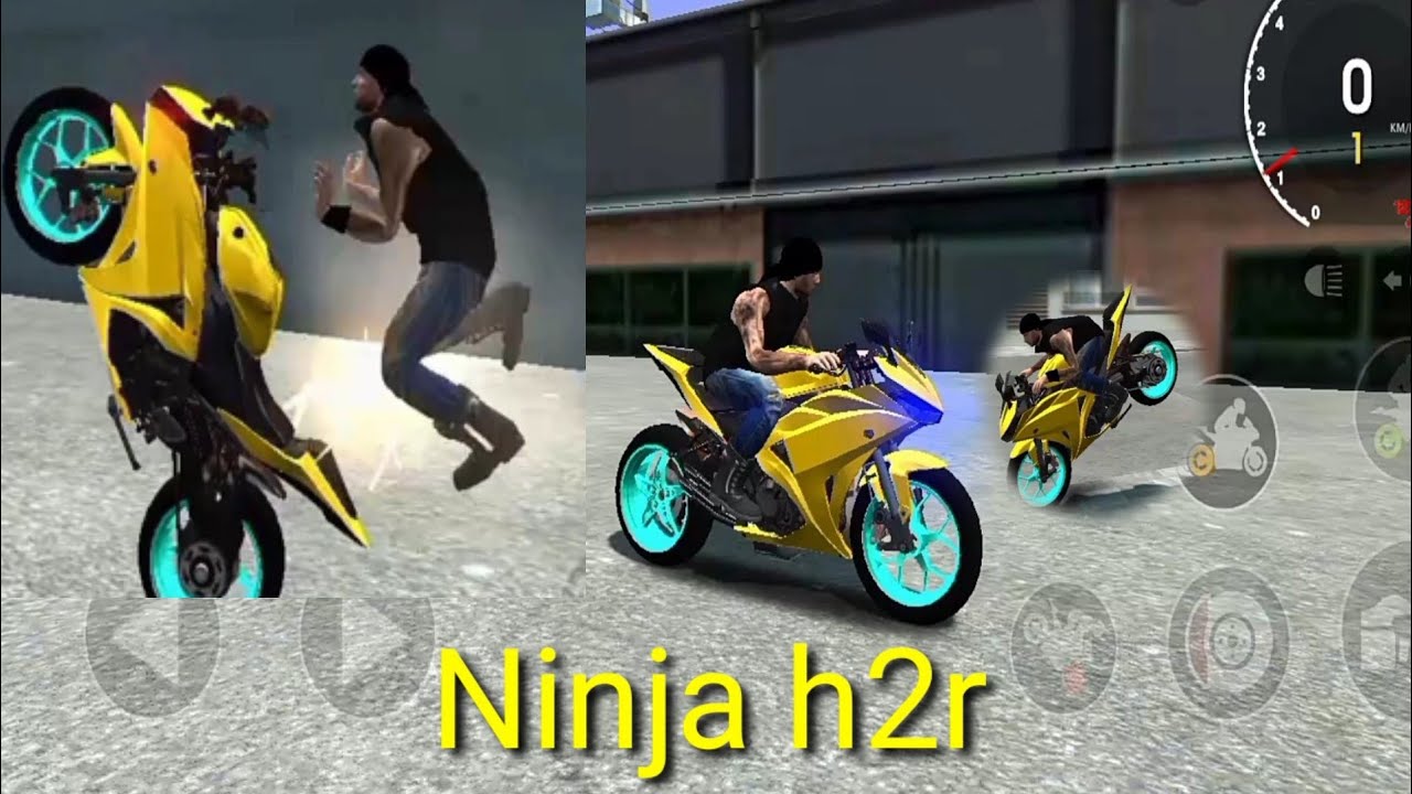 Ninja h2r Bike Driving || Extreme Motor Bikes Top Bike Game In Android ...