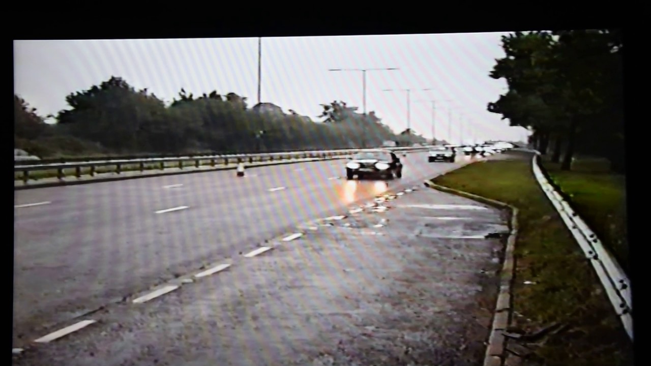 European Police Cars on the A1 at Boreham Wood 1992 - YouTube