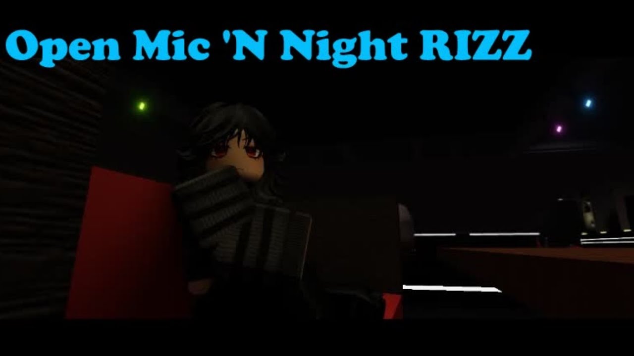 Testing Rizz In Roblox Open Mic And Night Youtube